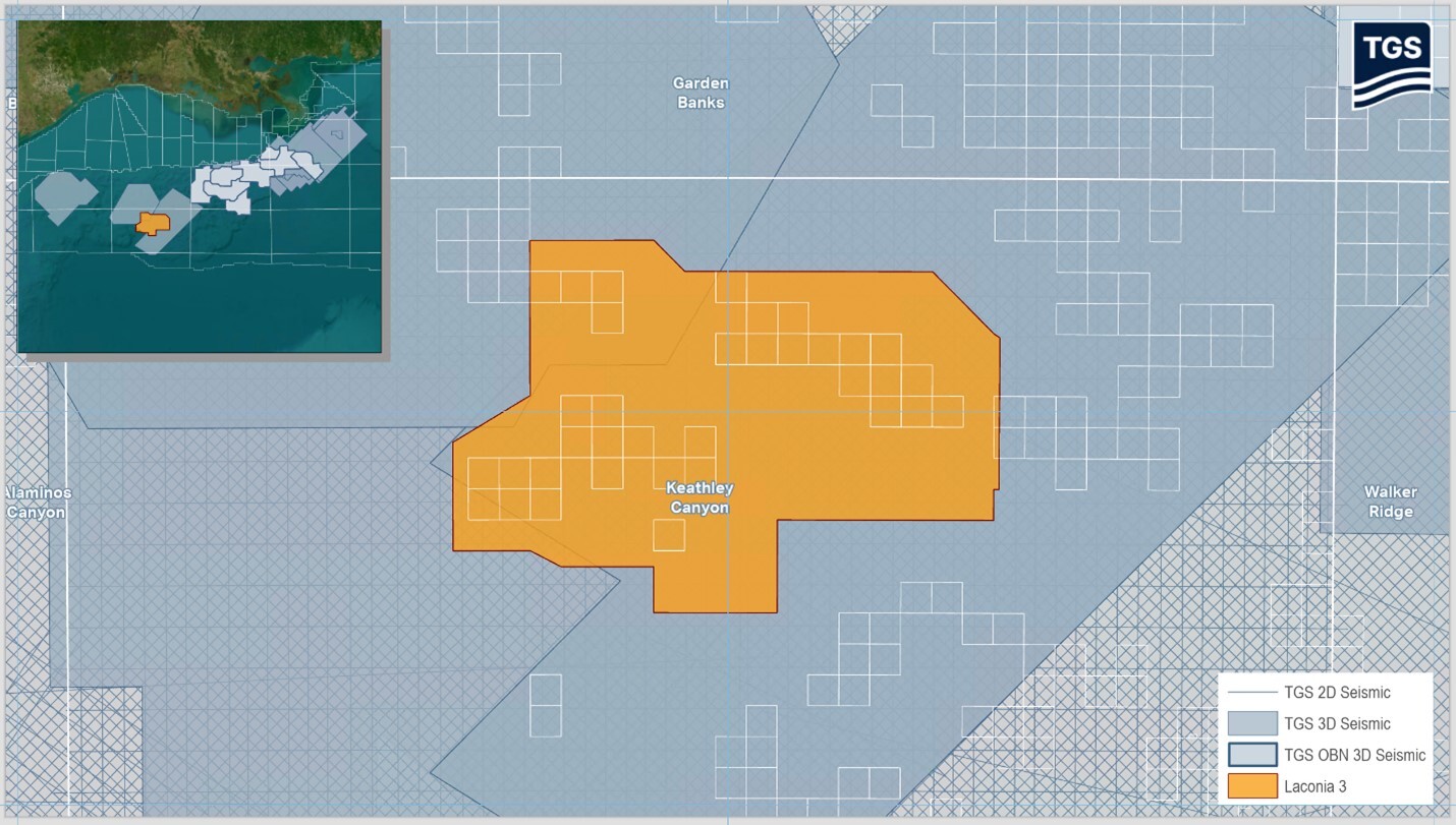 TGS and Viridien Announce Launch of Laconia Phase III OBN Survey in the Gulf of America